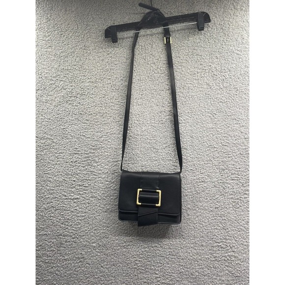 Forever 21 | Bags | Forever 2 Black Faux Leather Gold Clasp Mini ...